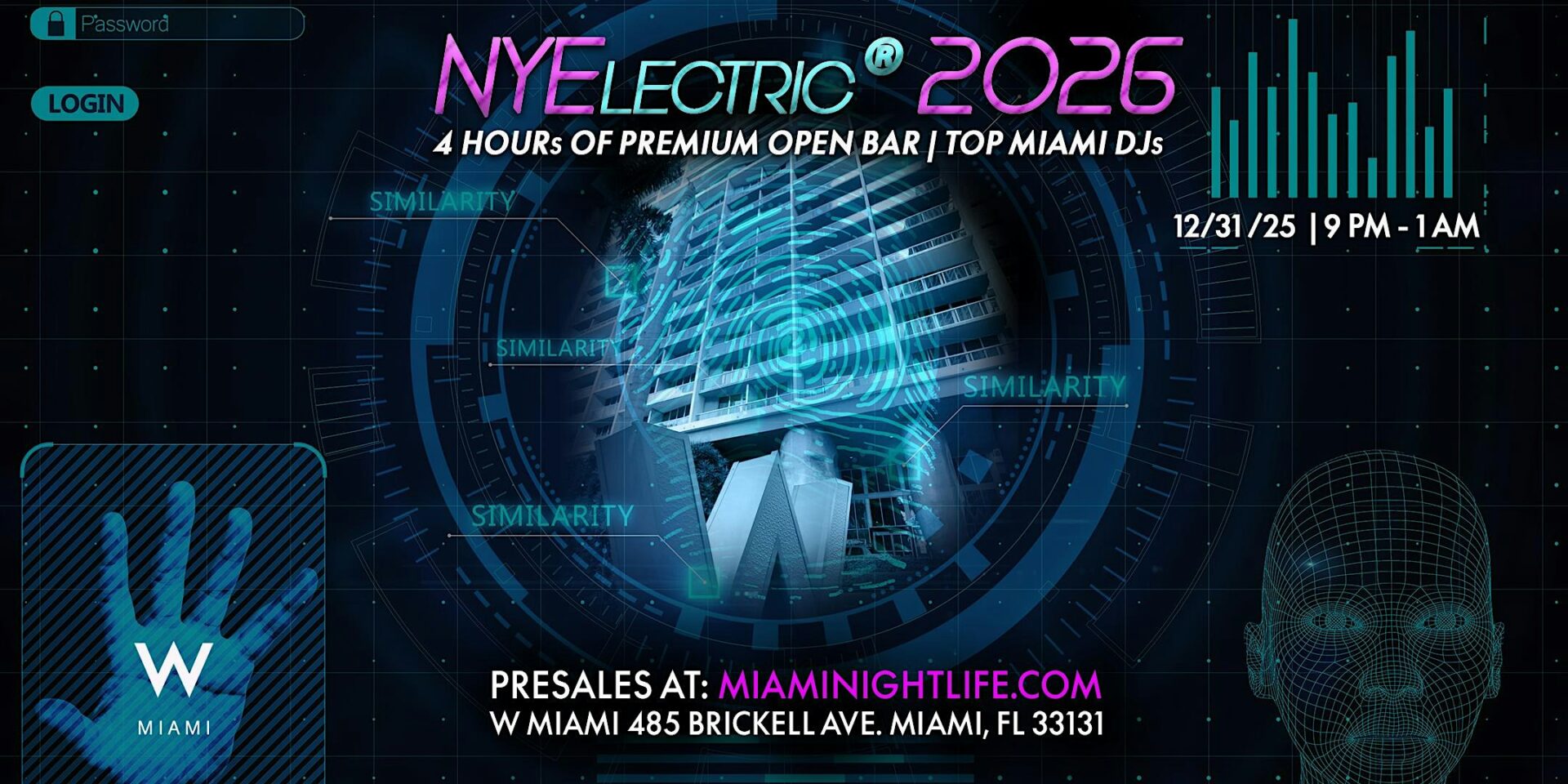 2026 W Hotel Miami New Year’s Eve Party – Miami