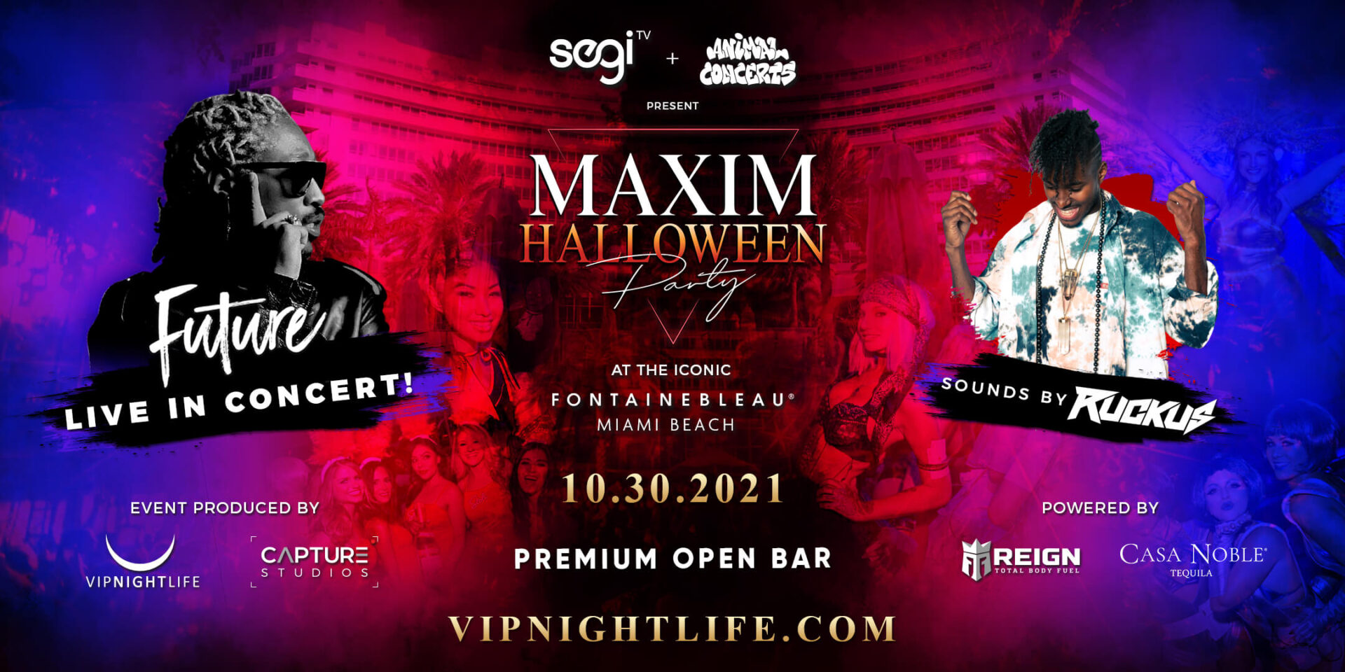 Maxim Halloween Party – Miami with FUTURE Live in Concert & DJ Ruckus ...