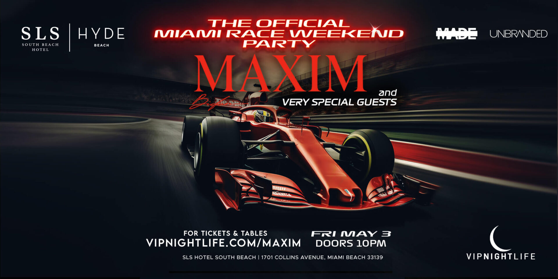 The MAXIM Miami Race Weekend Party – Miami